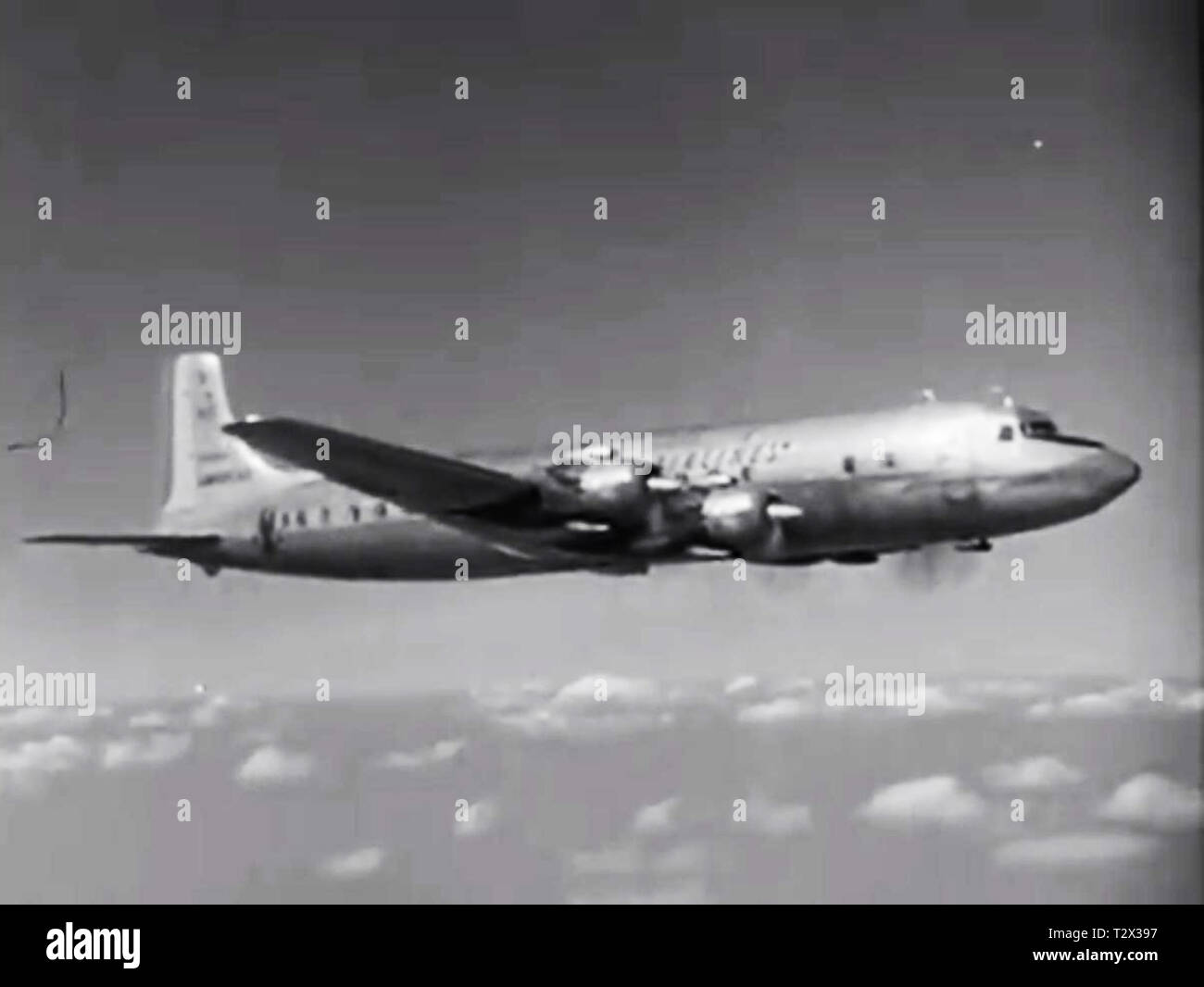 The plane and Pilots from Plan 9 from Outer Space Stock Photo - Alamy