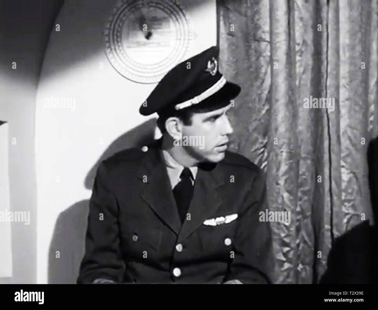 The plane and Pilots from Plan 9 from Outer Space Stock Photo - Alamy