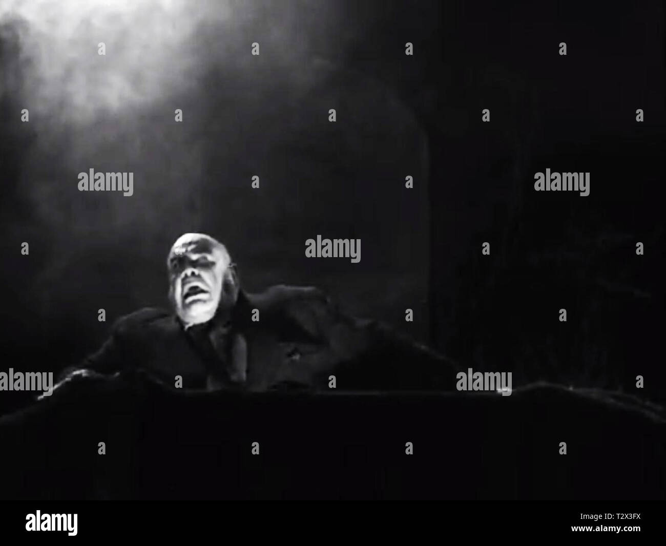 Tor Johnson in Plan 9 from Outer Space by Ed Wood Stock Photo - Alamy