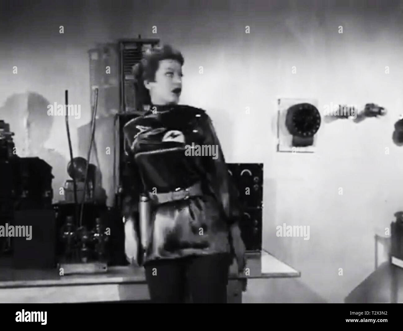 Screenshot of the Aliens from Plan 9 From outer Space Stock Photo - Alamy