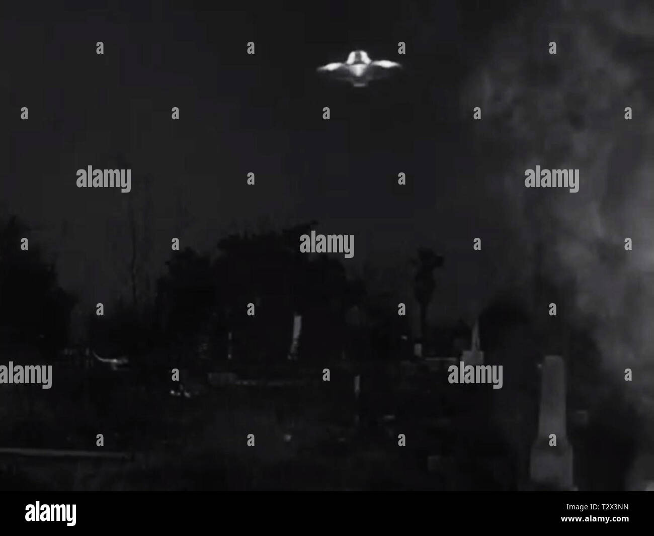 Screenshot of the Aliens from Plan 9 From outer Space Stock Photo - Alamy