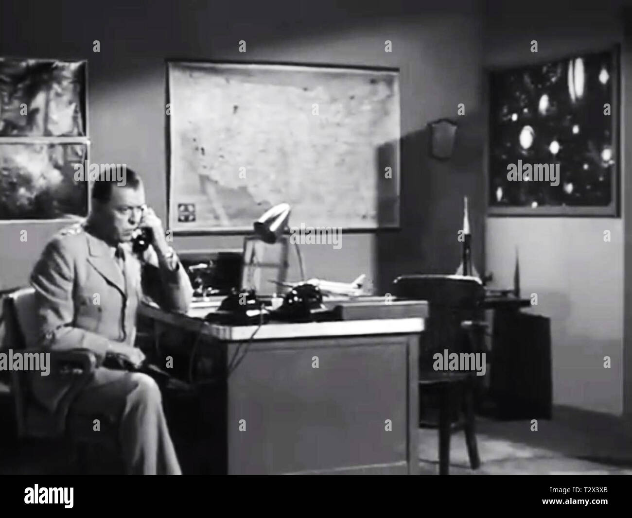 A general sitting in his office Stock Photo - Alamy