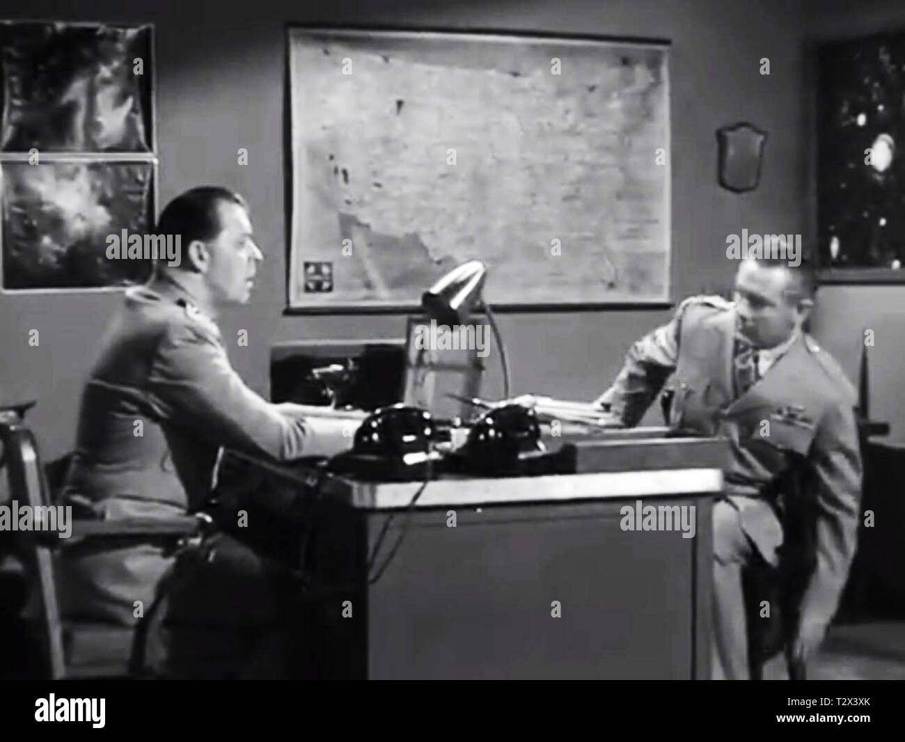 A general sitting in his office Stock Photo - Alamy