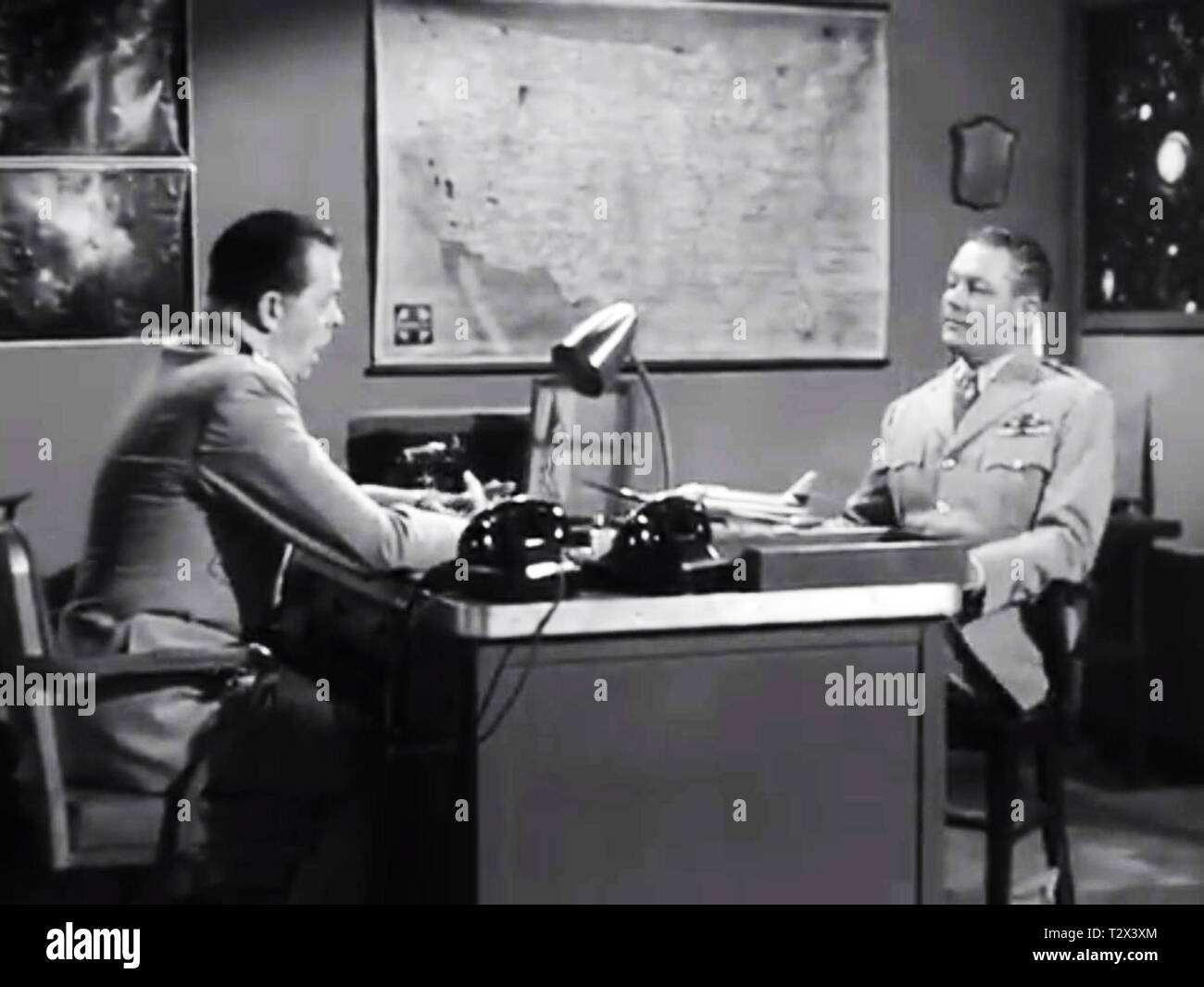 A general sitting in his office Stock Photo - Alamy