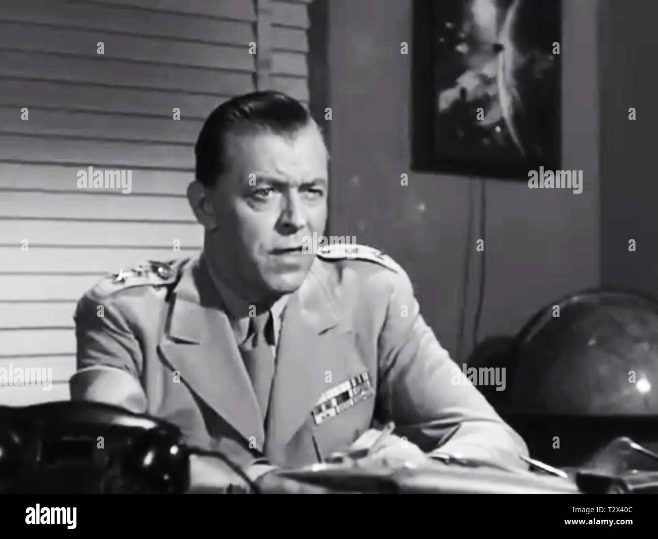 A general sitting in his office Stock Photo - Alamy