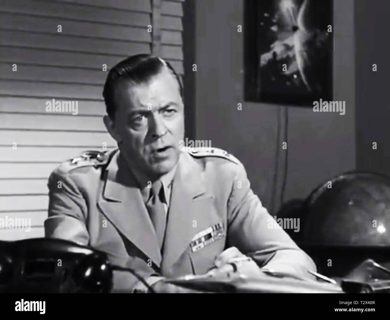 A general sitting in his office Stock Photo - Alamy