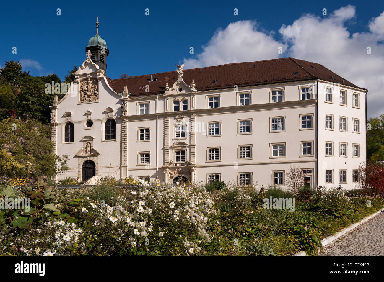 Monastery school from the Holy Sepulcher in Baden-Baden, Germany Stock ...