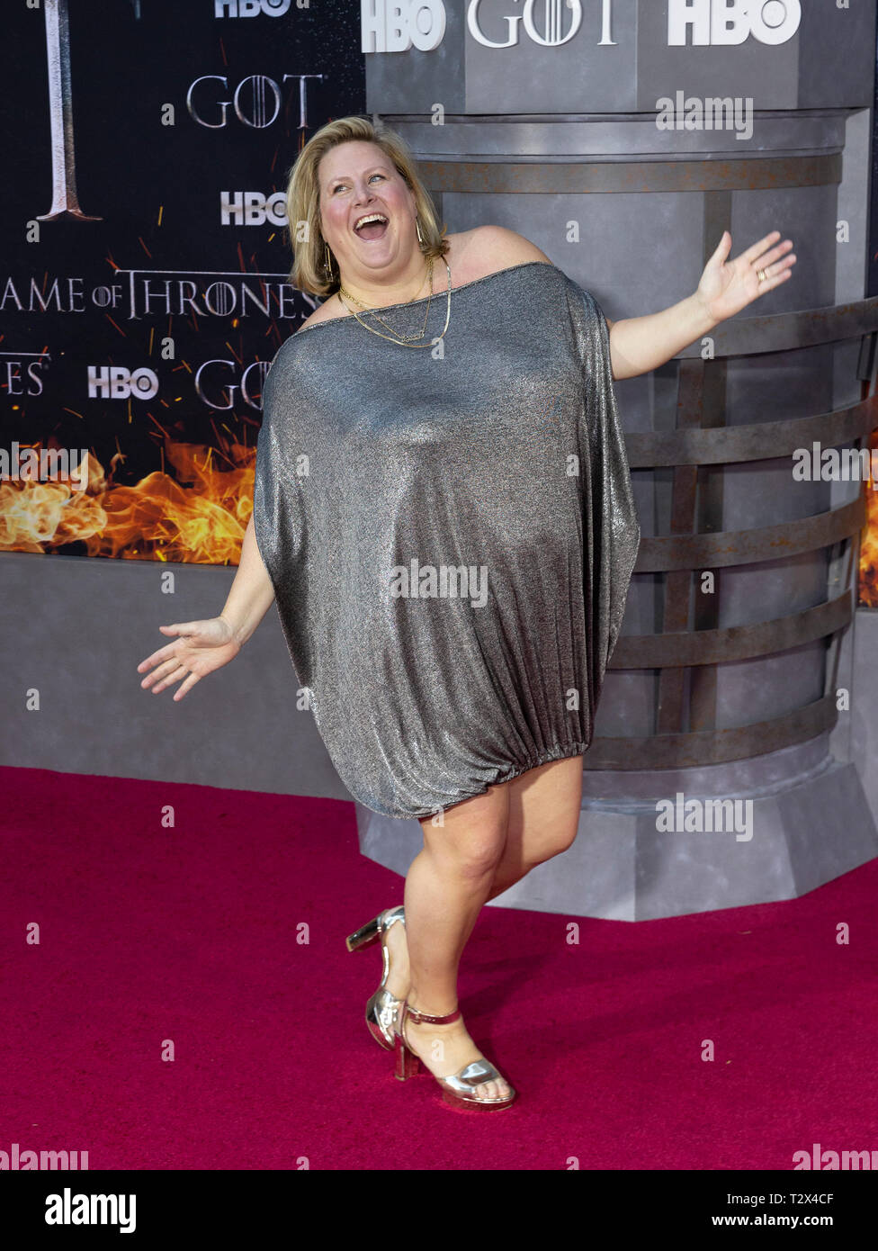 Bridget Everett attends HBO Game of Thrones final season premiere at ...