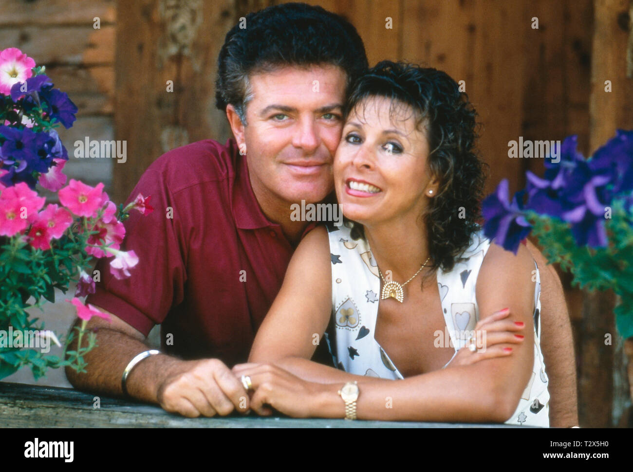 Ireen Sheer, deutsch britische Schlagersängerin, mit Ehemann Gavin du ...