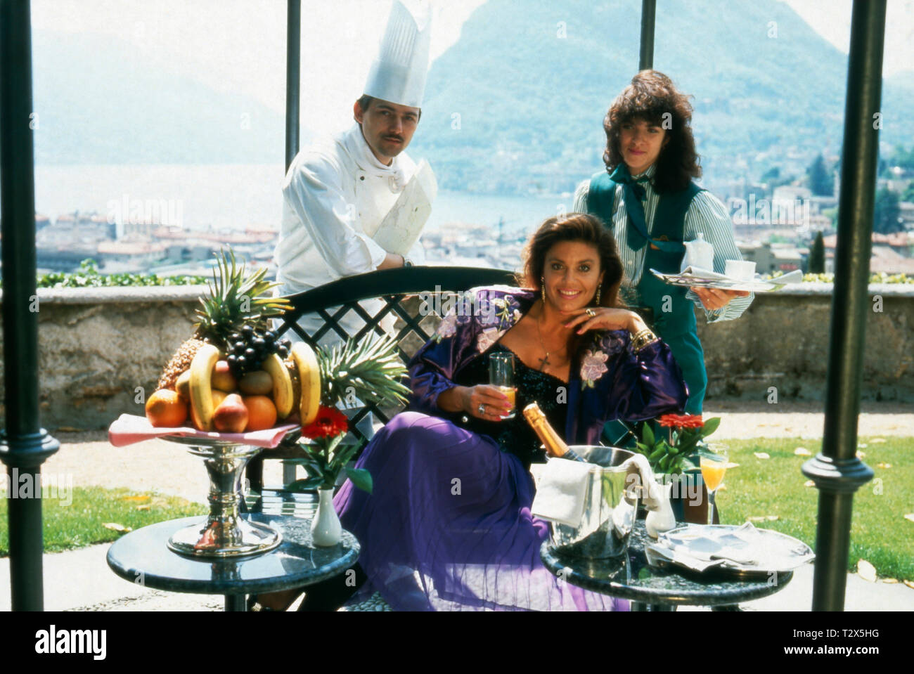 Monika Kaelin, Schweizer Sängerin und Schauspielerin, ca. 1993. Swiss ...