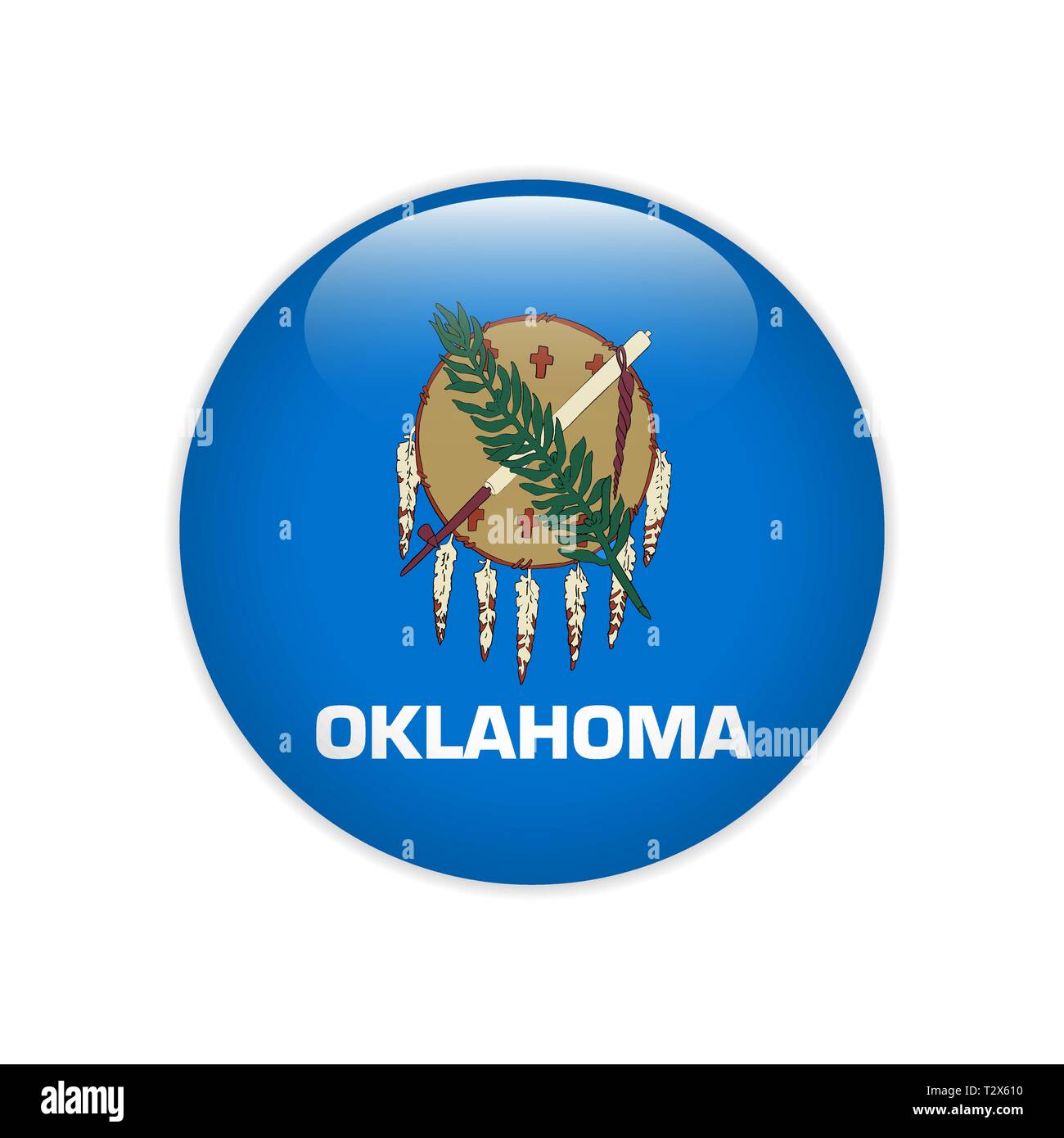 Country flag button Stock Vector Image & Art - Alamy
