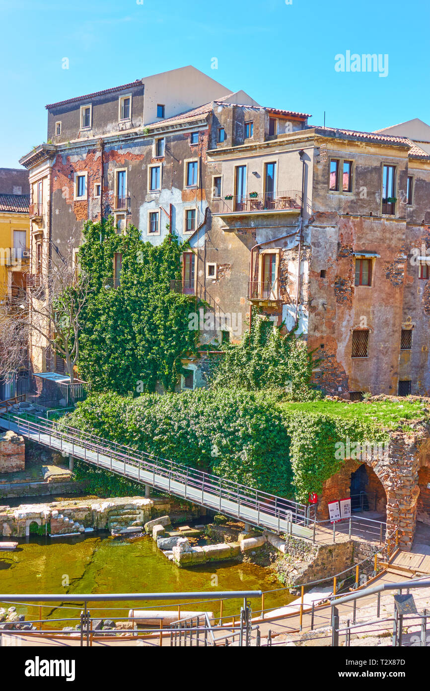 Old buildings catania hi-res stock photography and images - Alamy