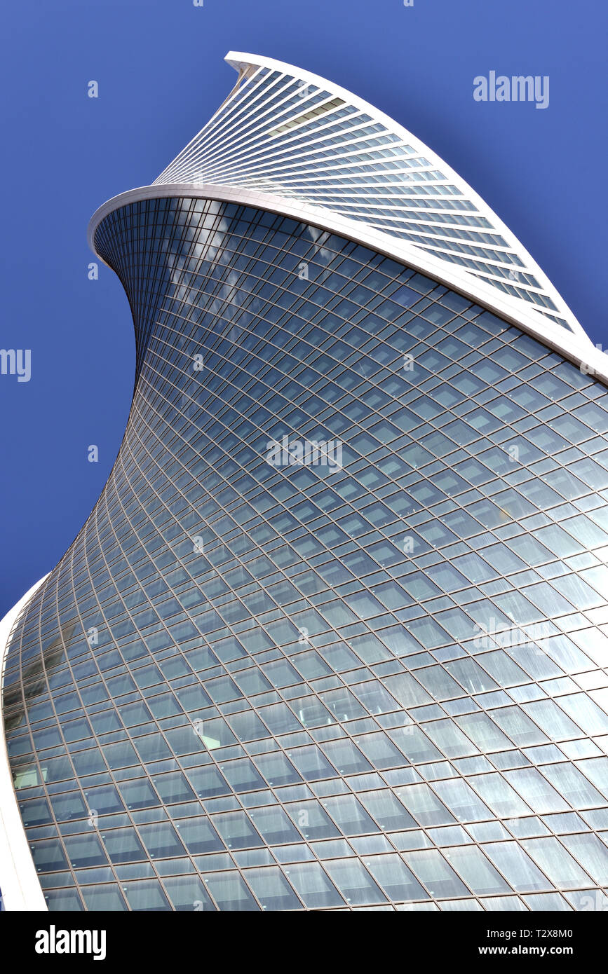 Wonderful Evolution Tower in Moscow International Business Center (MIBC ...