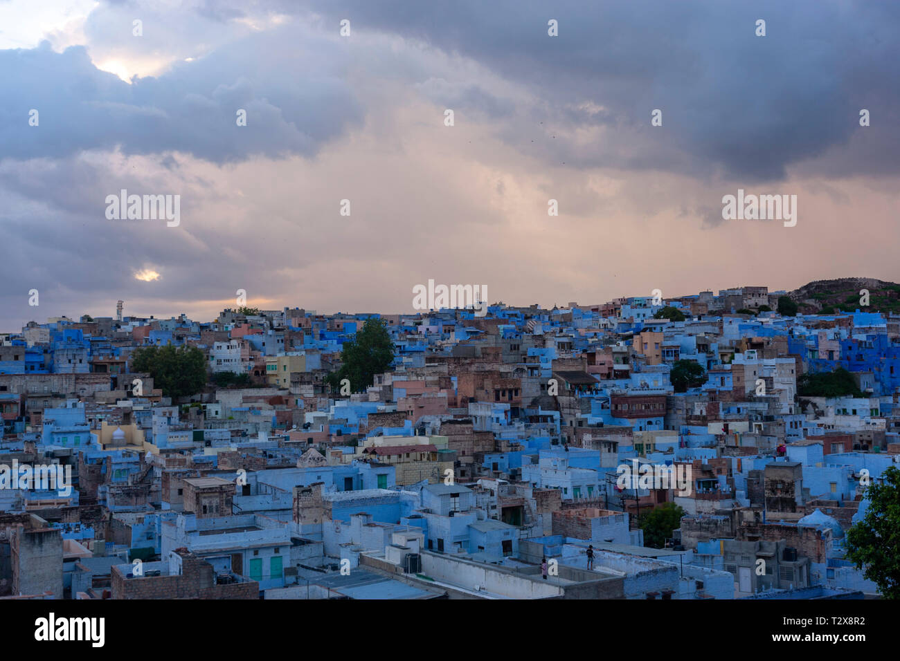 The Blue City, Jodhpur, Rajasthan, India Stock Photo - Alamy
