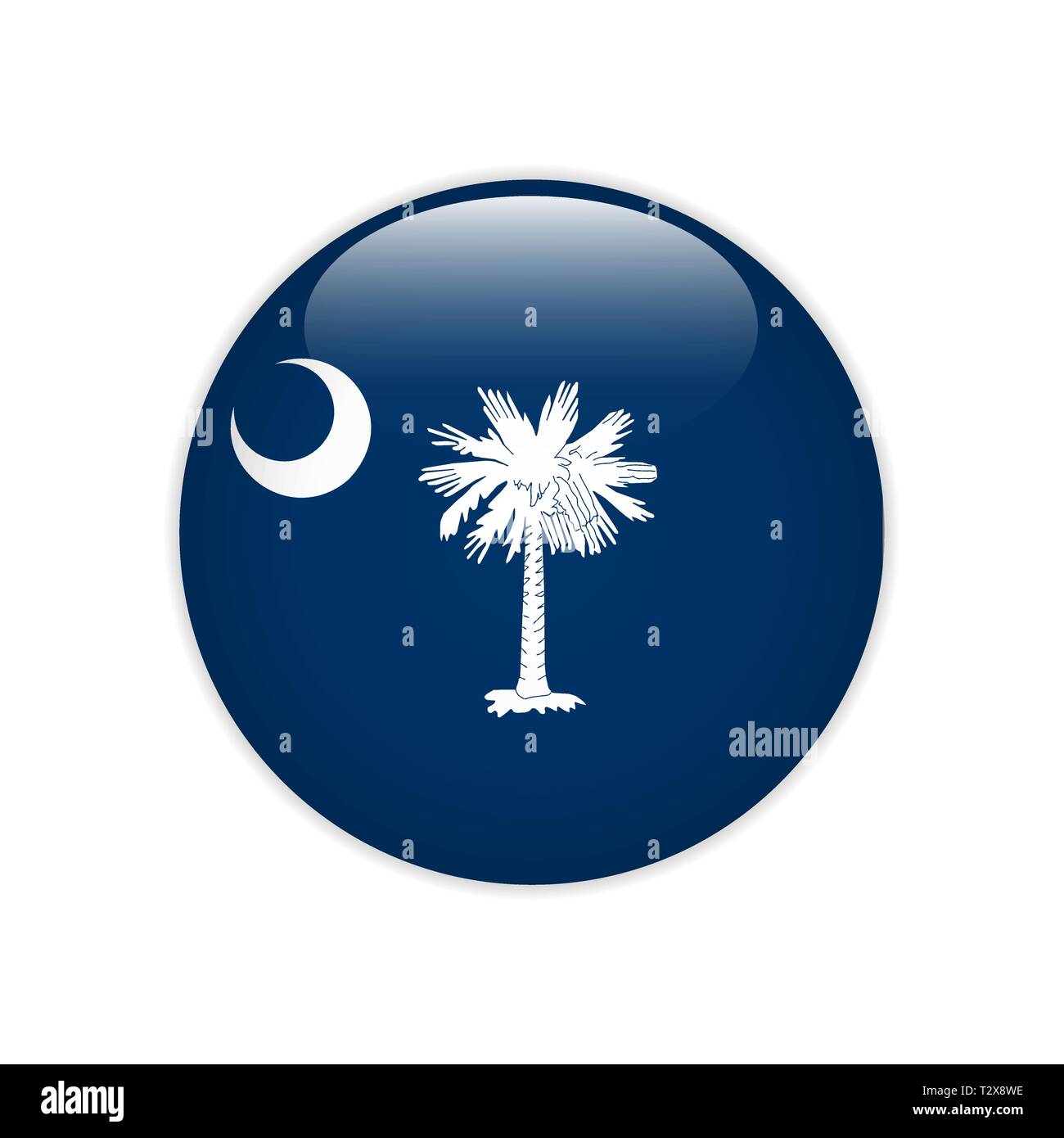 Country flag button Stock Vector Image & Art - Alamy