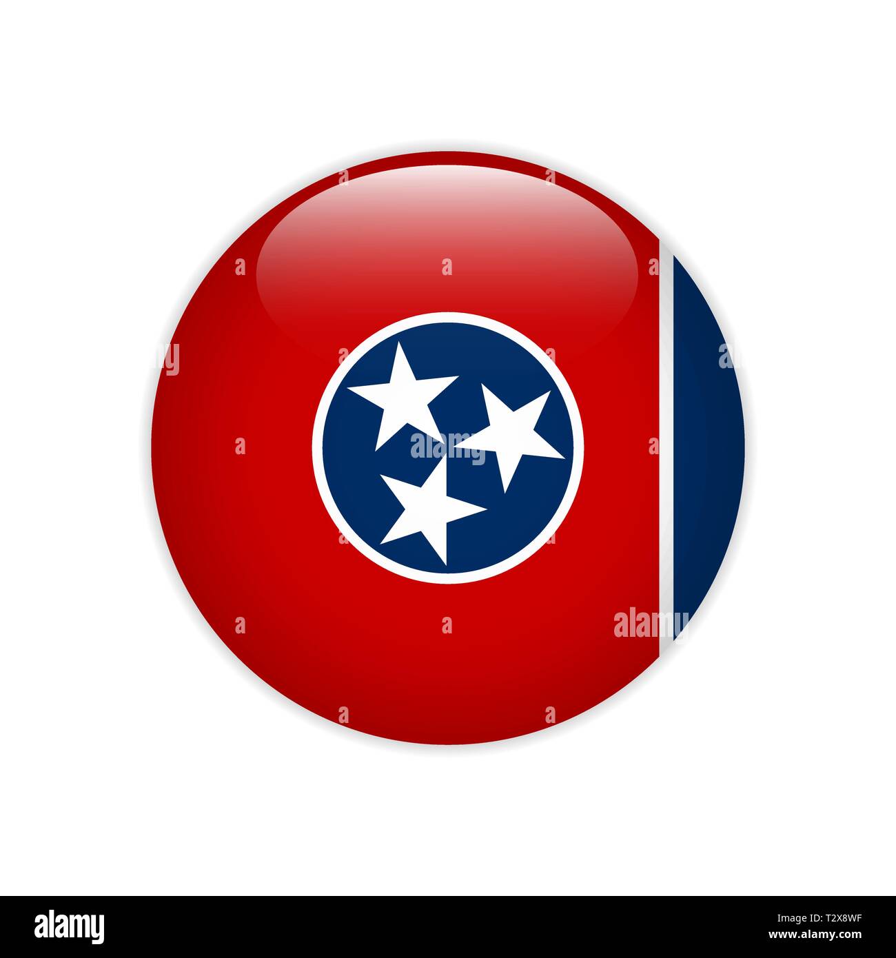 Country flag button Stock Vector Image & Art - Alamy