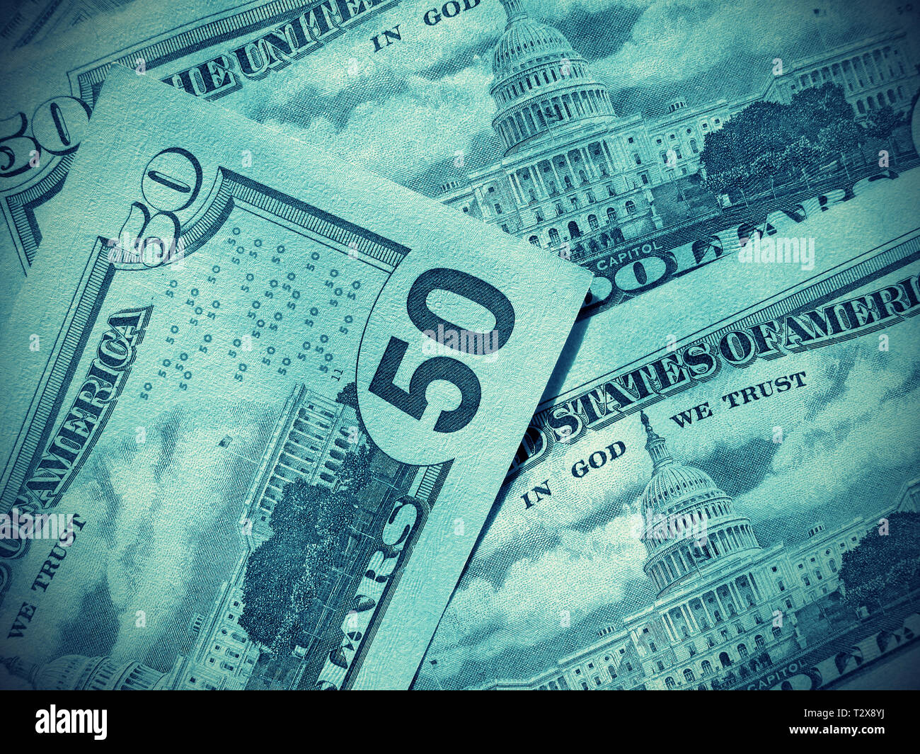 Abstract american dollar bills hi-res stock photography and images - Alamy
