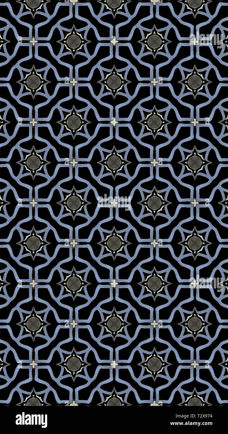 Ornate geometric pattern and abstract multicolored background Stock ...