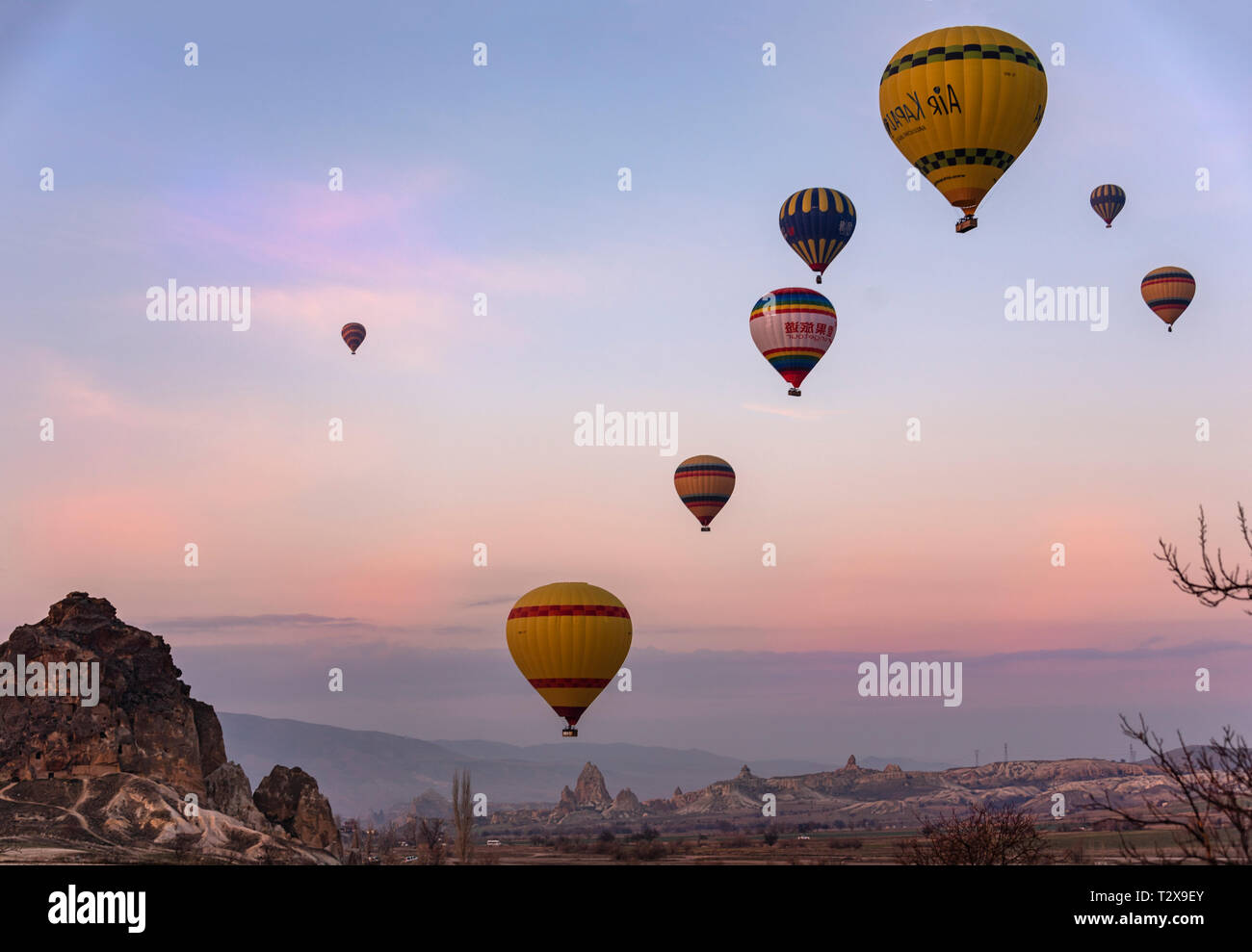 Cappadocia Balloon Visual Show Stock Photo - Alamy
