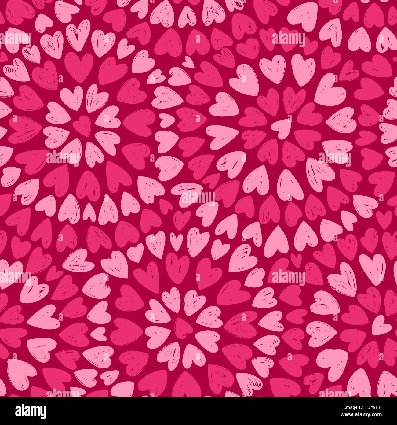 Seamless background. Romance decorative pattern vector illustration ...