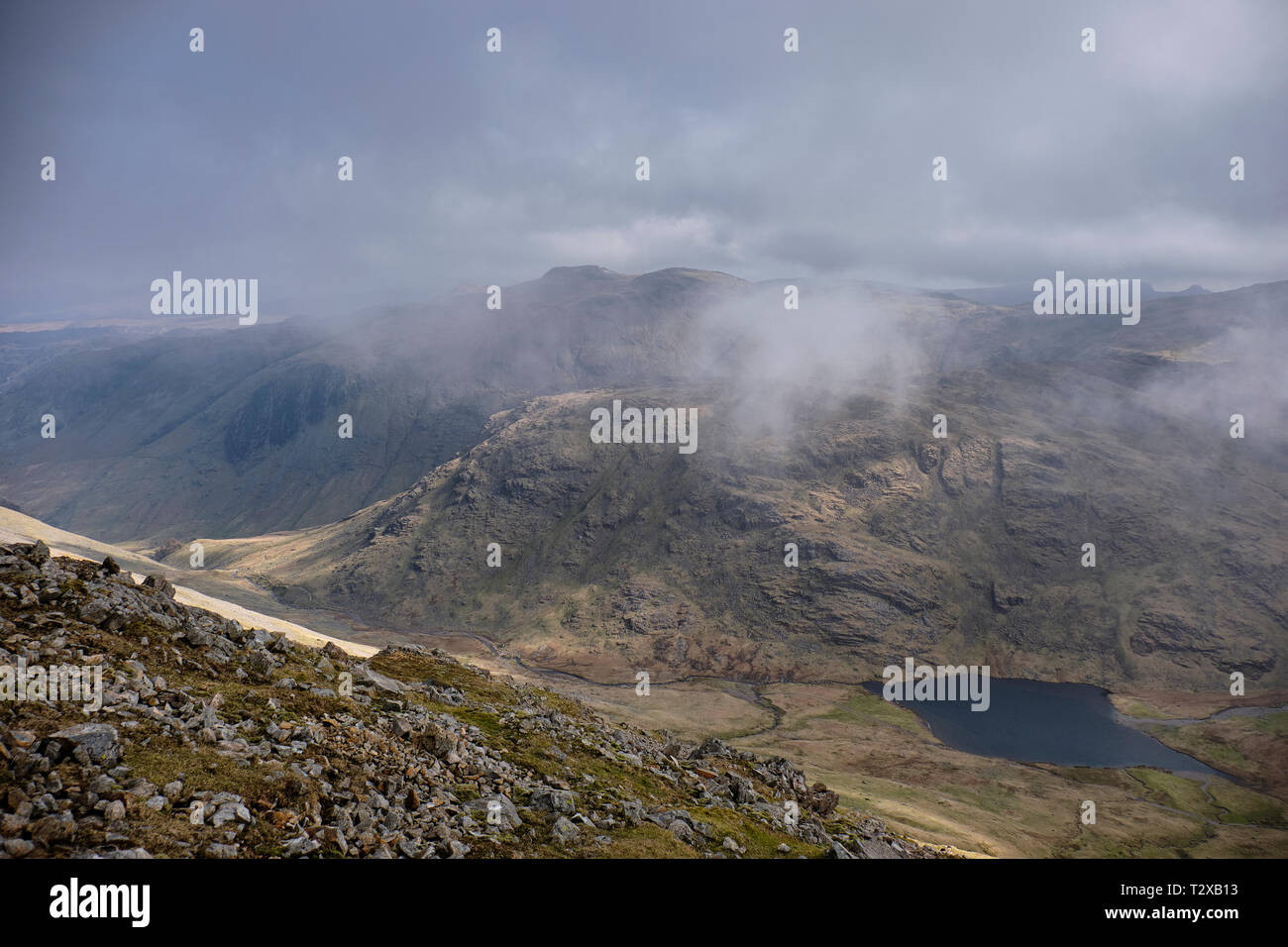 Styhead tarn hi-res stock photography and images - Alamy