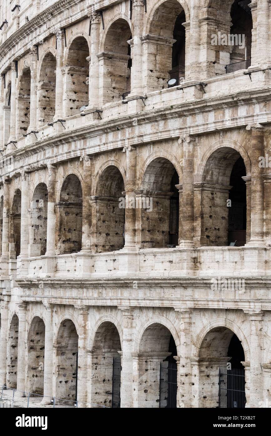 The Colosseum (70-80 AD) in Rome, Italy Stock Photo - Alamy