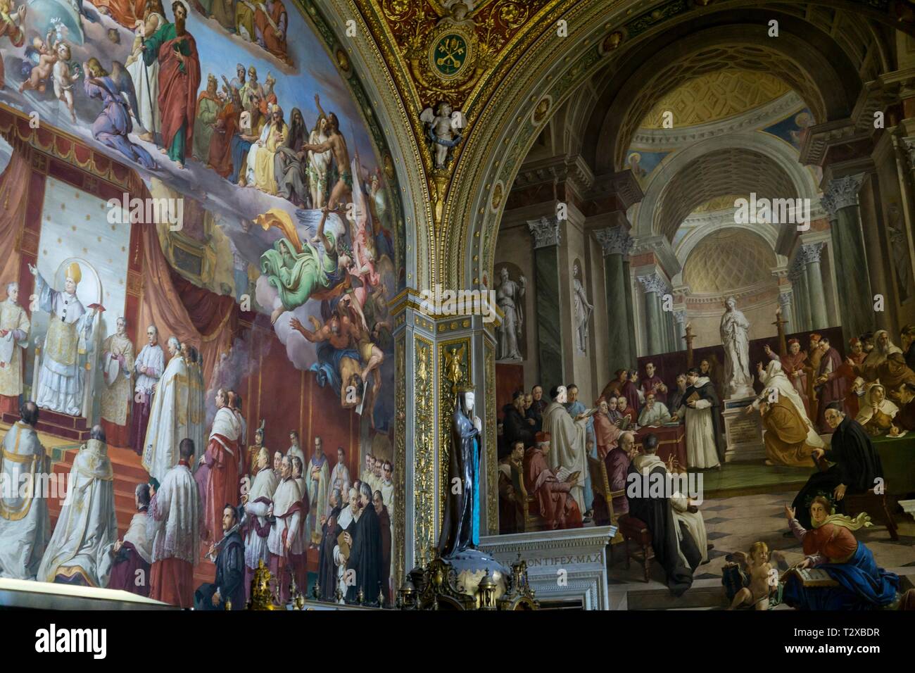 Room of the Immaculate Conception in The Vatican Museum, Francesco ...