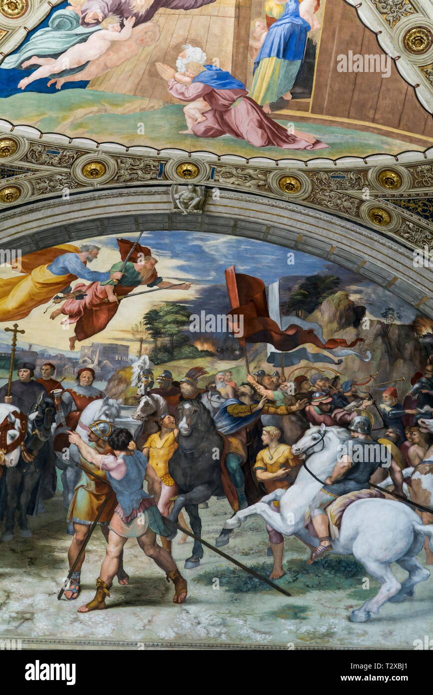 Raphael's Rooms(1508-1524) in The Vatican Museum, Raphael(!483-1520 ...