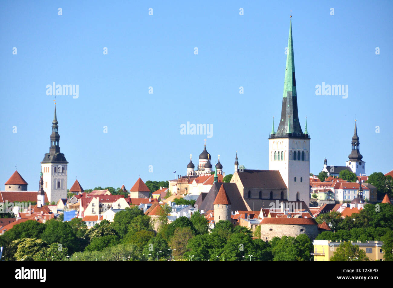 Old Town Talinn Stock Photo - Alamy