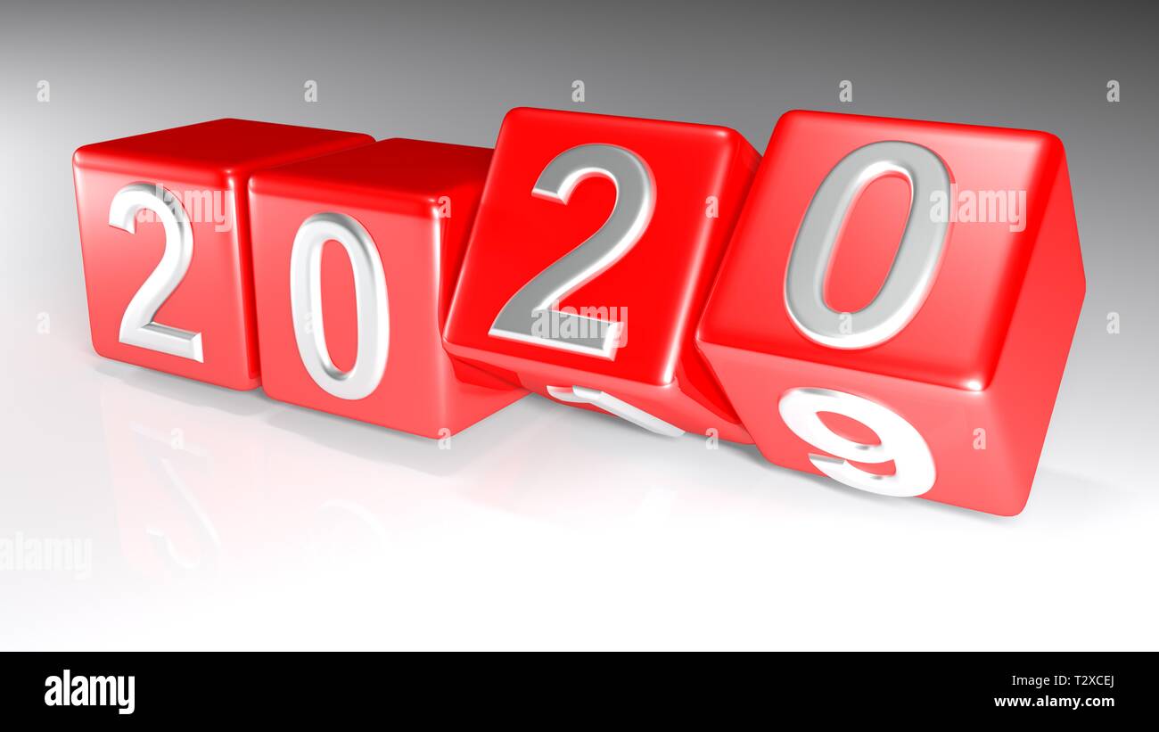 2019 changing to 2020 hi-res stock photography and images - Alamy