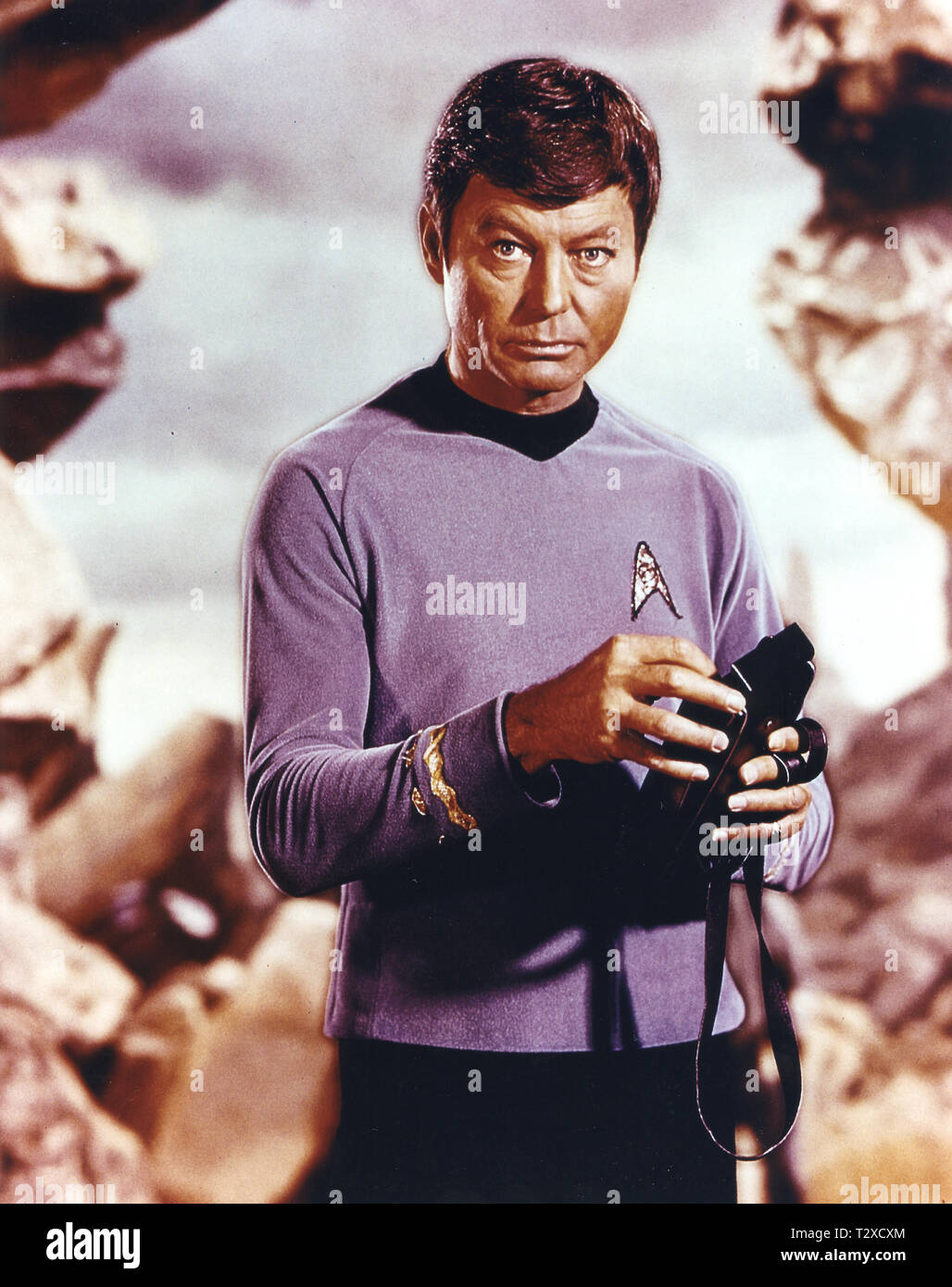 DEFOREST KELLEY, STAR TREK, 1966 Stock Photo - Alamy