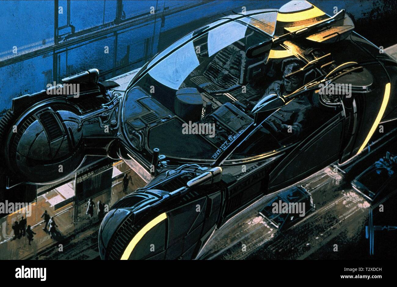 PRODUCTION DESIGN ARTWORK, BLADE RUNNER, 1982 Stock Photo - Alamy