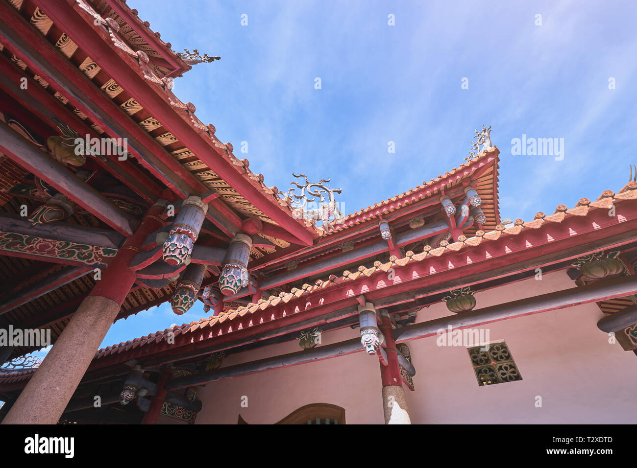 Tainan, Taiwan - December 4, 2018: Beautiful scenic of Chihkan Tower or ...