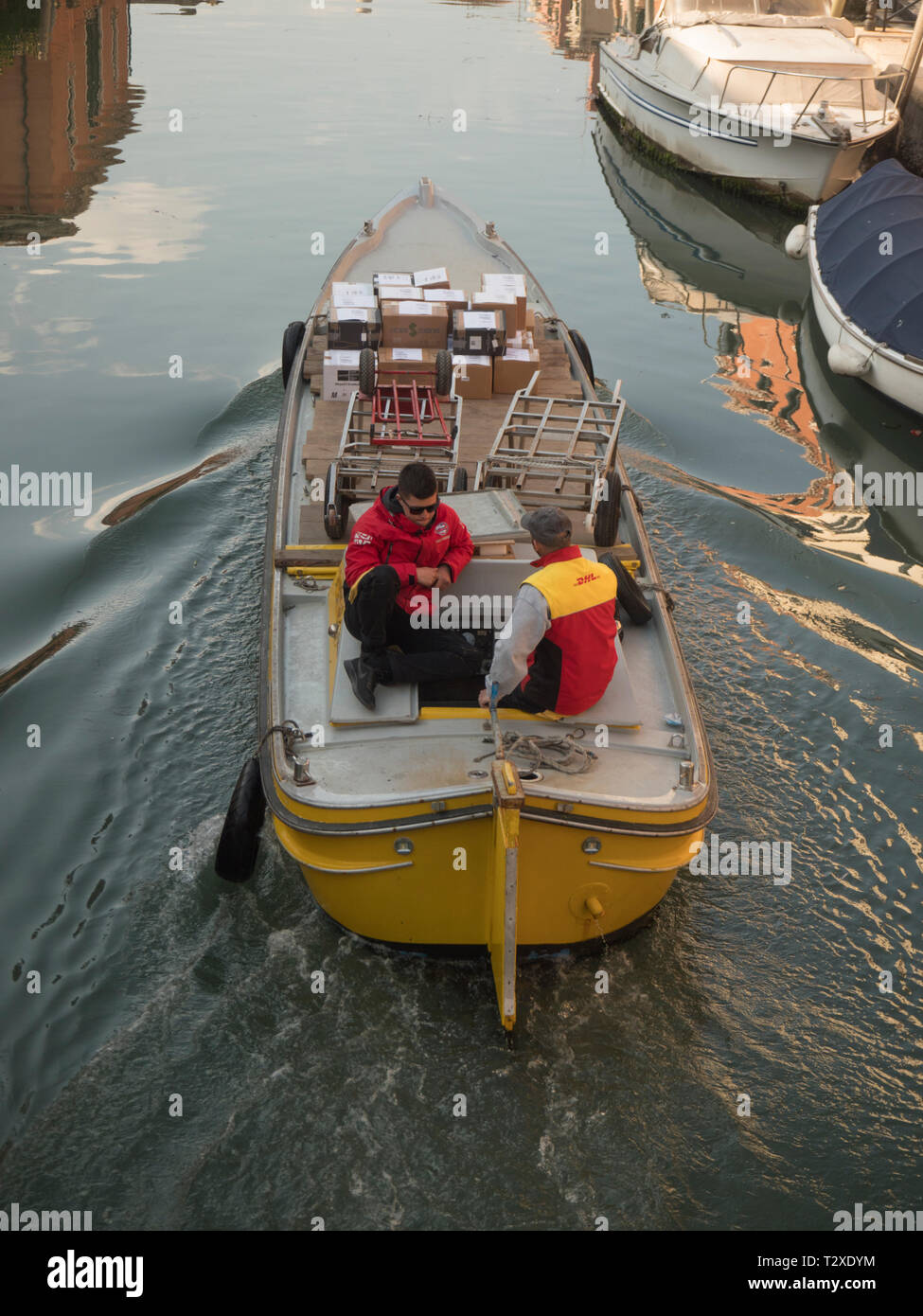 Mail delivery by boat hi-res stock photography and images - Alamy
