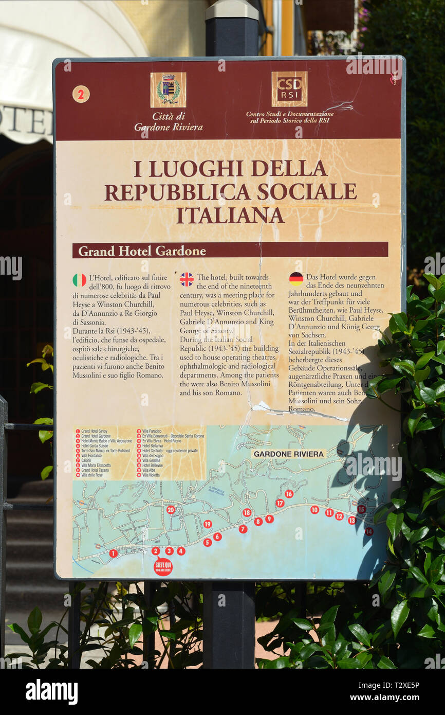 Italian social republic hi-res stock photography and images - Alamy