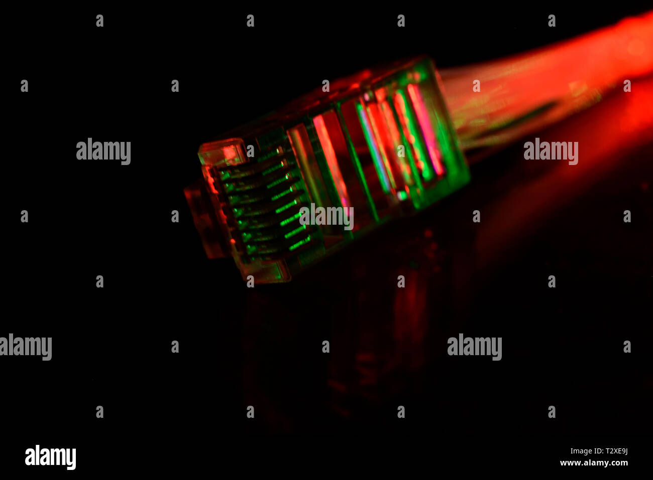 Fiber optic black background hi-res stock photography and images - Alamy