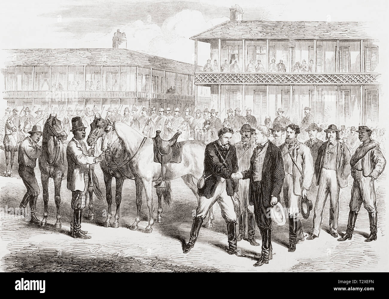 Confederate Government Drawing