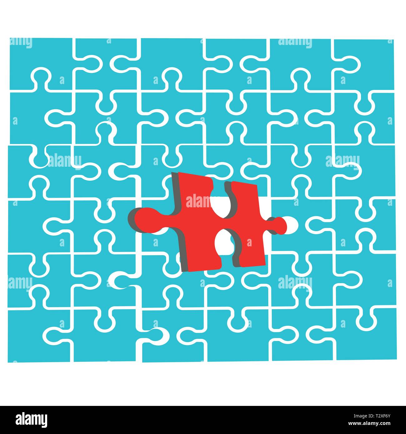 Puzzle banner presentation background. Abstract puzzle, pieces puzzles ...