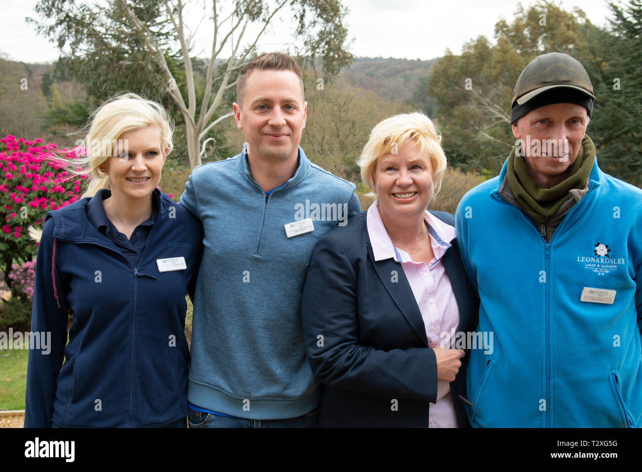 L/R Beth Streeter, Adam Streeter, General manager, Penny Street, owner ...
