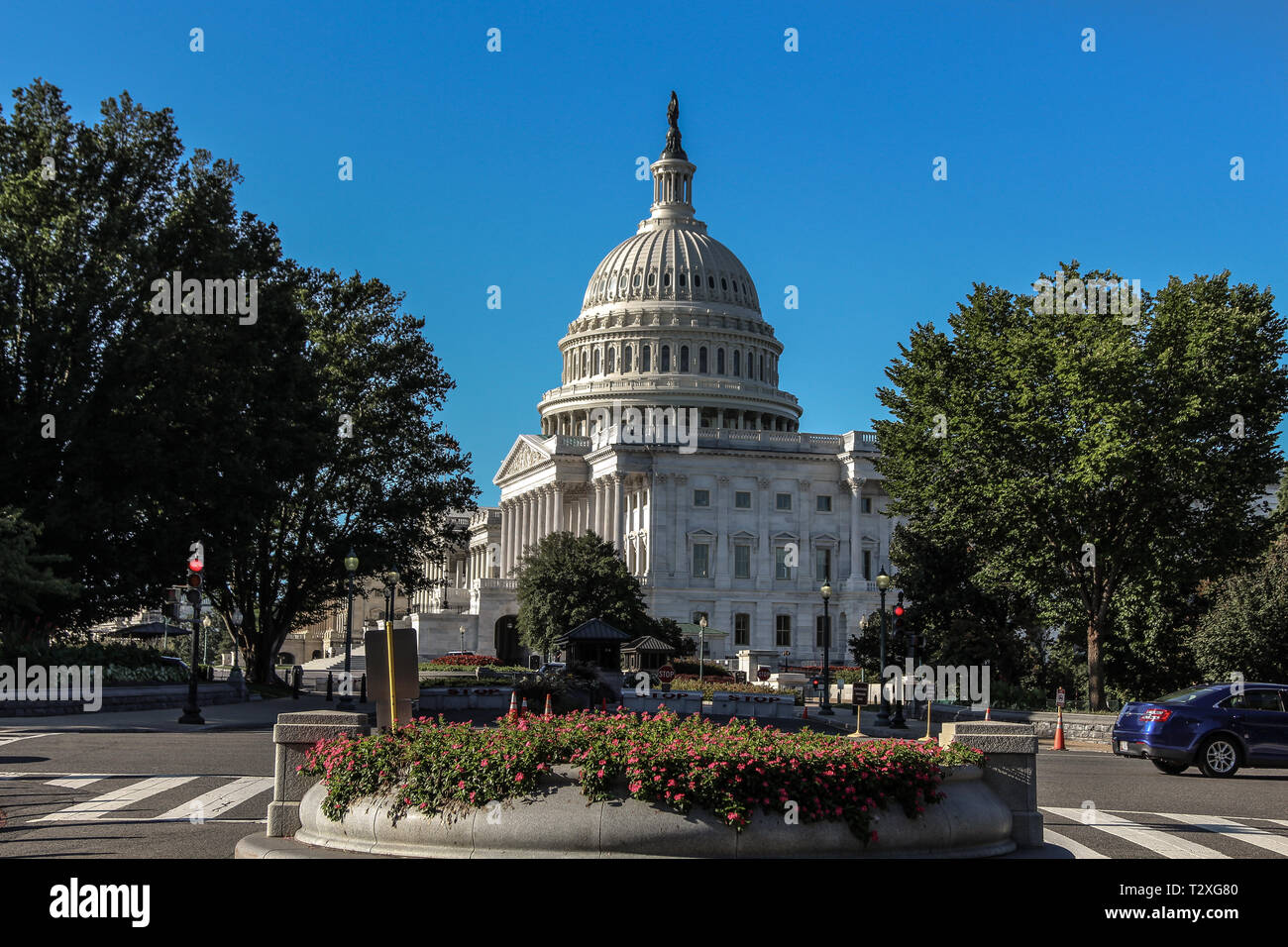 Washington DC Capitol Hill the most famous Governmental building ...