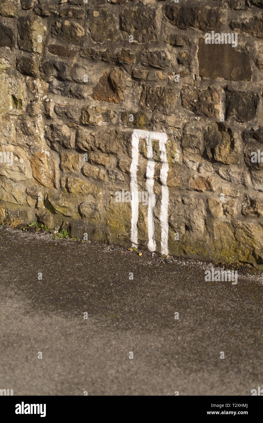 Painted cricket stumps hi-res stock photography and images - Alamy