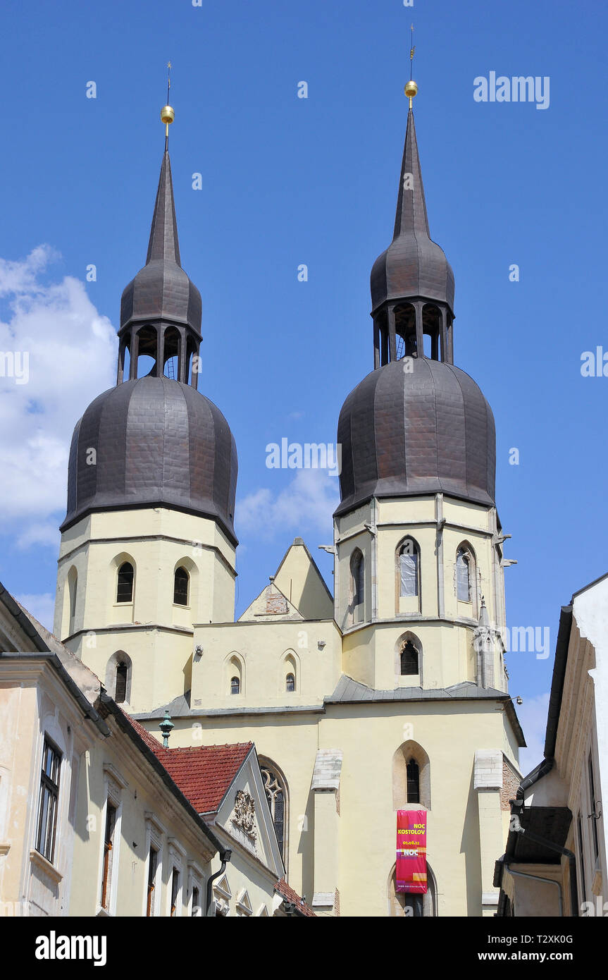 St. Nicholas Church, Pútnická bazilika sv. Mikuláša, Trnava, Slovakia ...