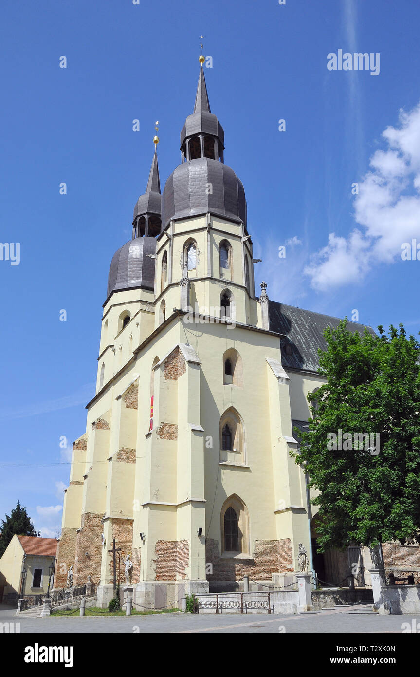 St. Nicholas Church, Pútnická bazilika sv. Mikuláša, Trnava, Slovakia ...