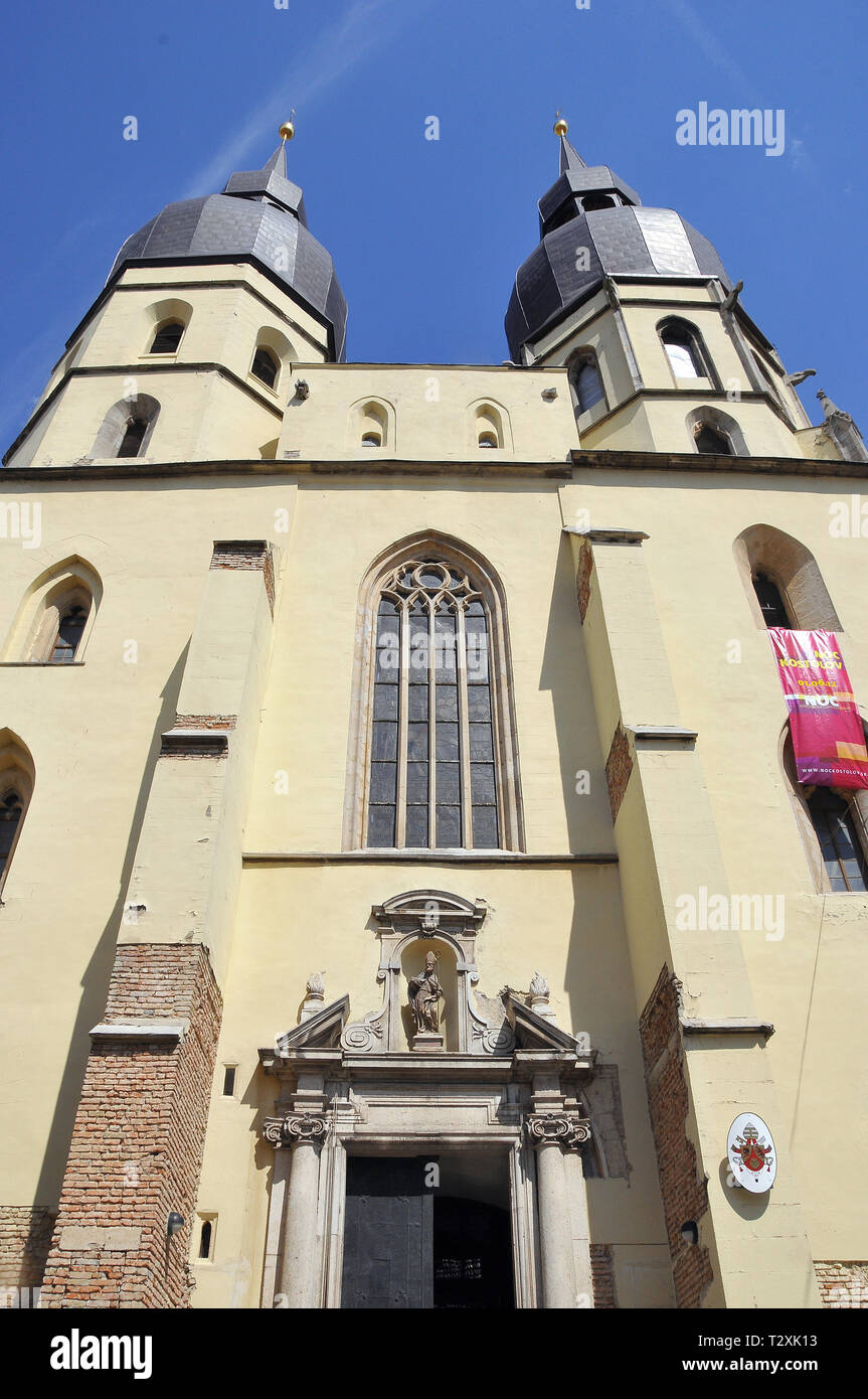 St. Nicholas Church, Pútnická bazilika sv. Mikuláša, Trnava, Slovakia ...
