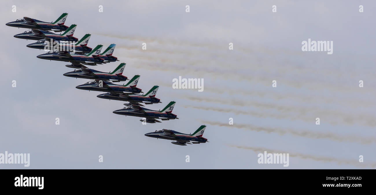 Italian display team hi-res stock photography and images - Alamy