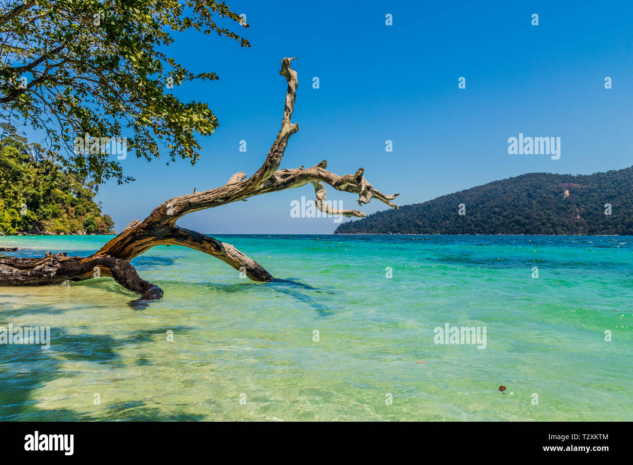 February 2019. Ko Rawi Thailand. A view of Ko Rawi in Tarutao national ...