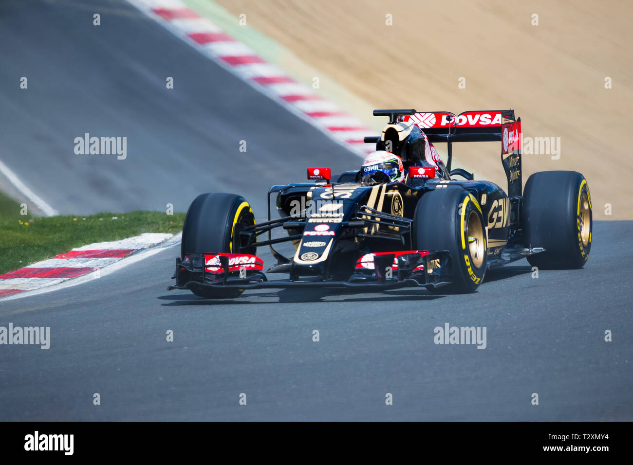 Brands Hatch, kent, UK. The Nick Chester designed Lotus E23 Hybrid ...
