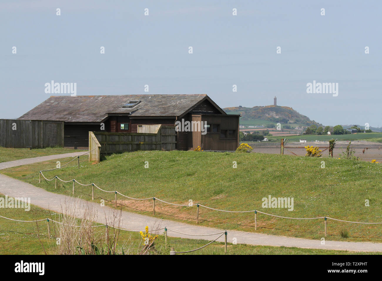 WWT Castle Espie reserve, Comber, County Down, Northern Ireland Stock ...