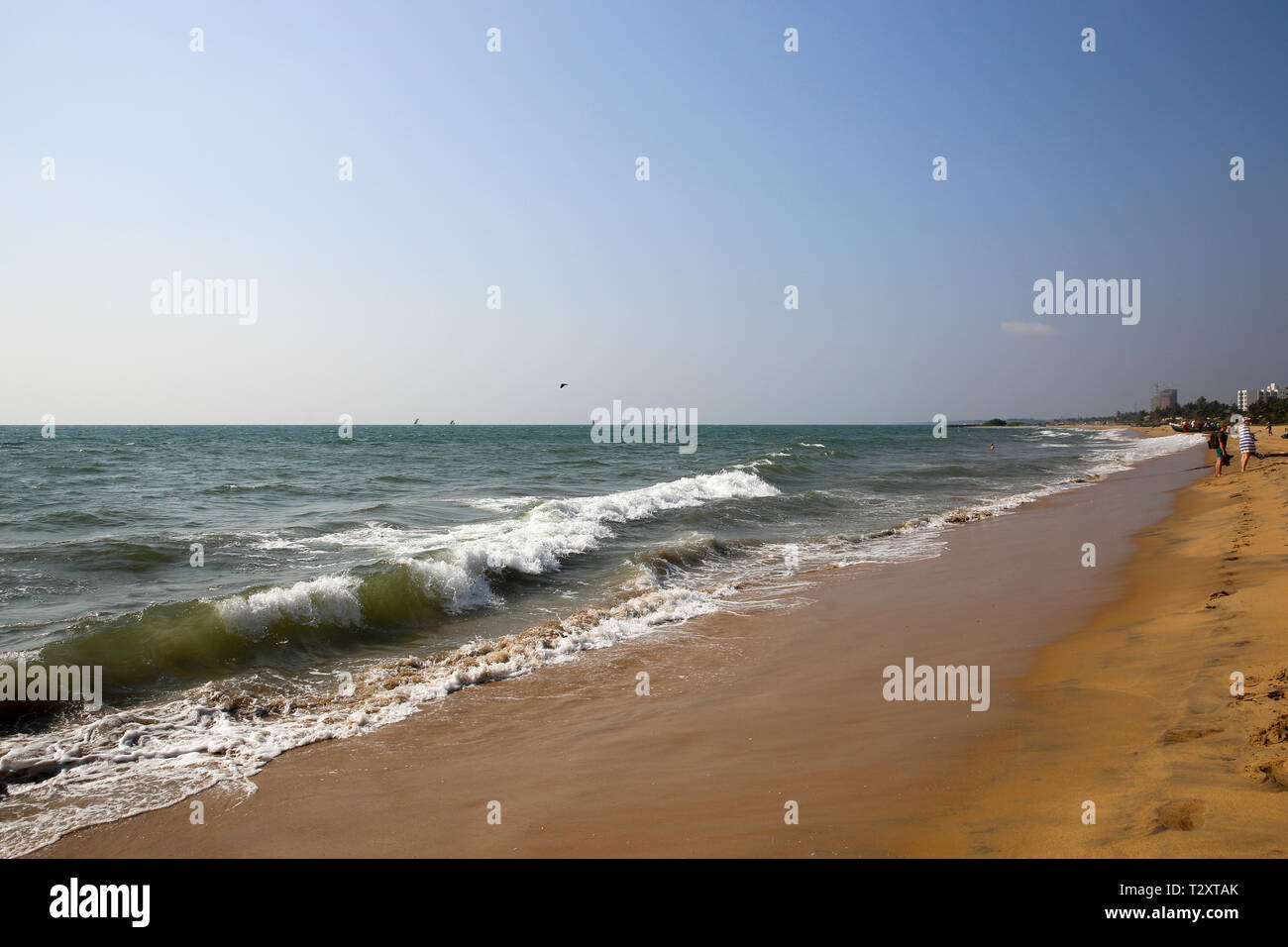 Sea beach at Negombo, Sri Lanka Stock Photo - Alamy
