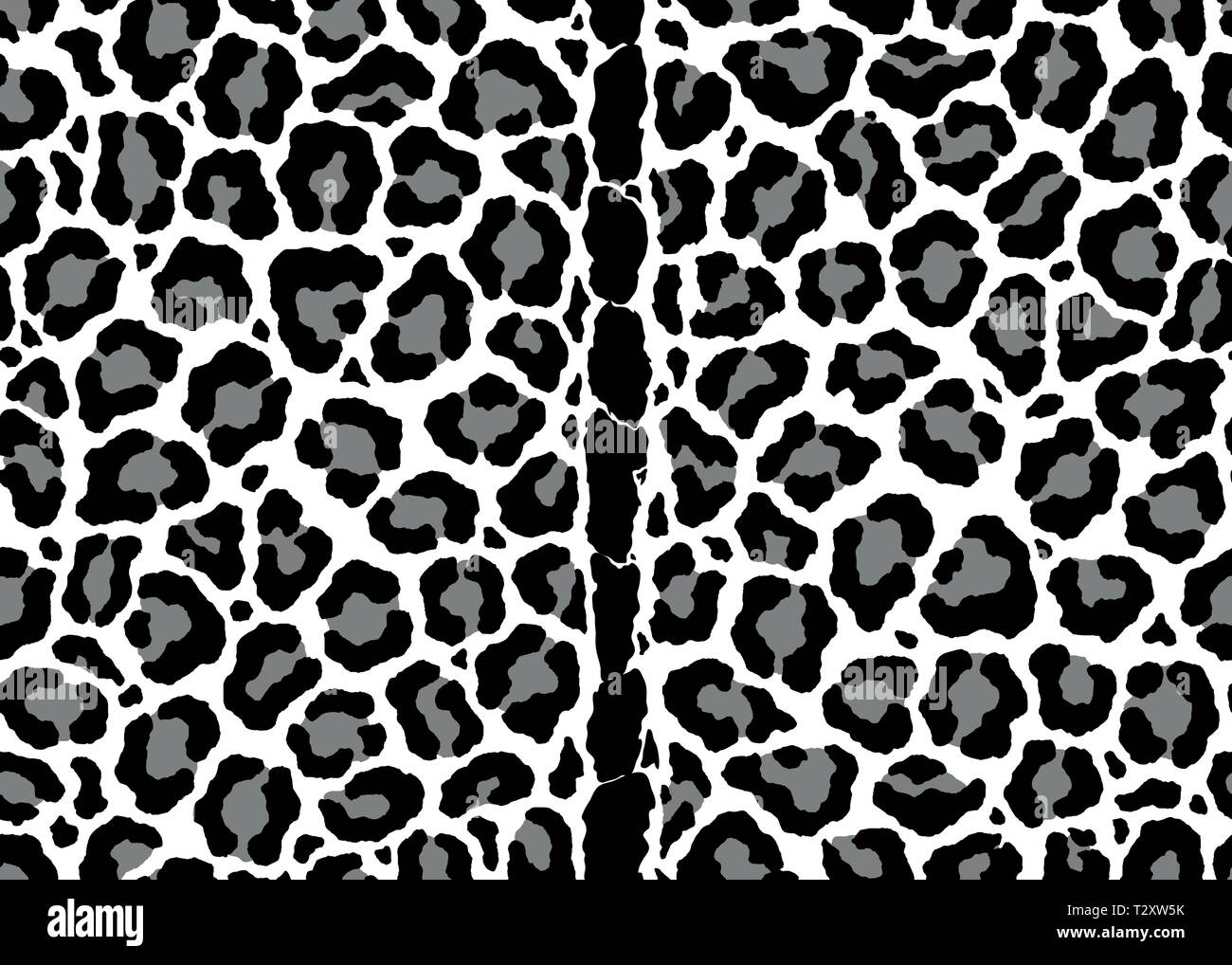 Abstract Leopard pattern print with mid vertical spine design. Seamless ...